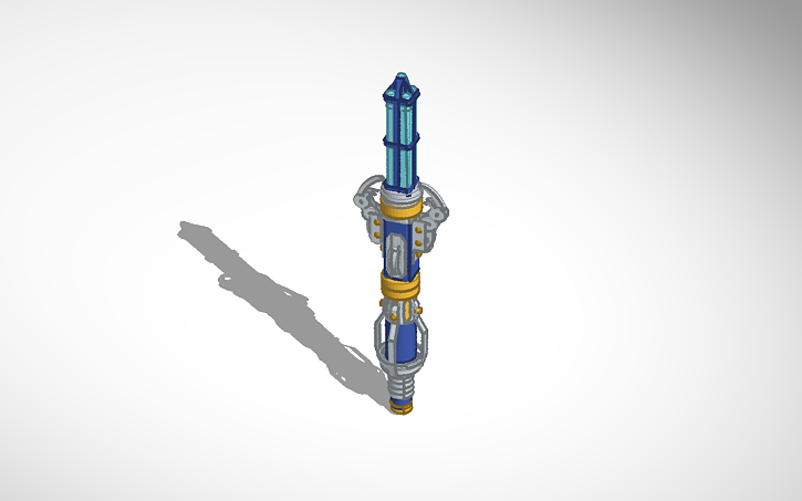 3D design 12th Doctor Sonic Screwdriver - Tinkercad