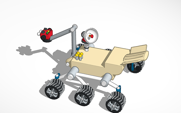 3d Design Copy Of Марсоход для май стат дз Tinkercad