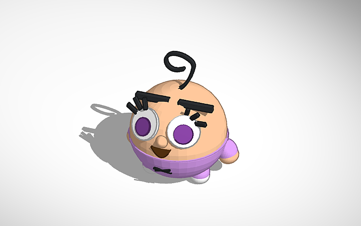 3D design Little Baby Poof-Poof Fairywinkle-Cosma - Tinkercad