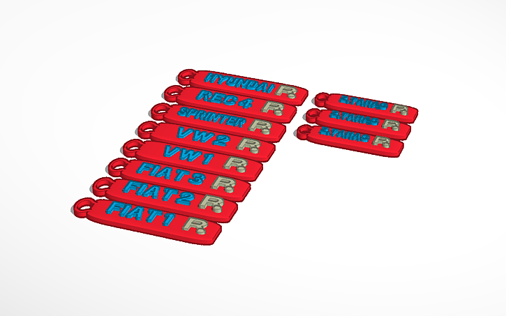 3D design KEY_2 | Tinkercad