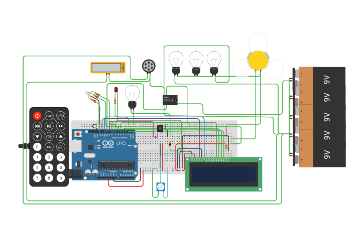 Circuit design Otomatisasi Rumah Berbasis Remote Control untuk Rumah ...