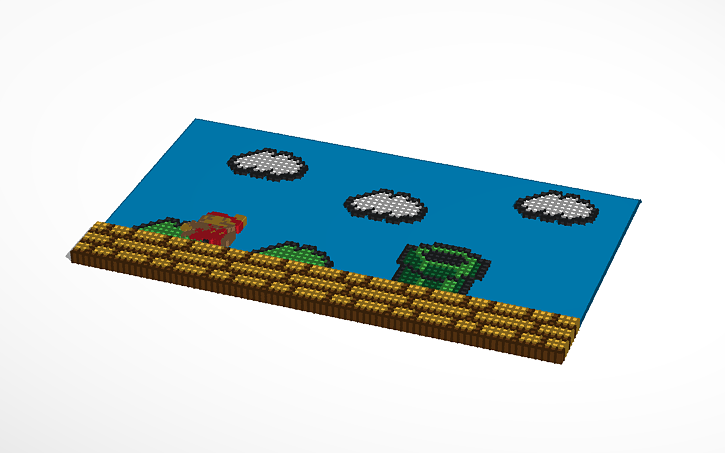3D design mario level | Tinkercad