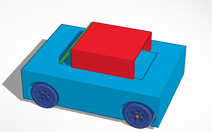 3D design CAR - Tinkercad