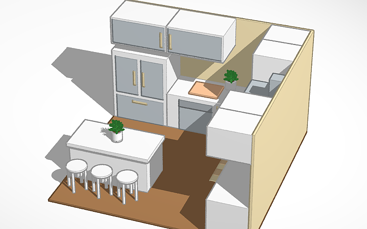 3D design Kitchen 2 - Tinkercad