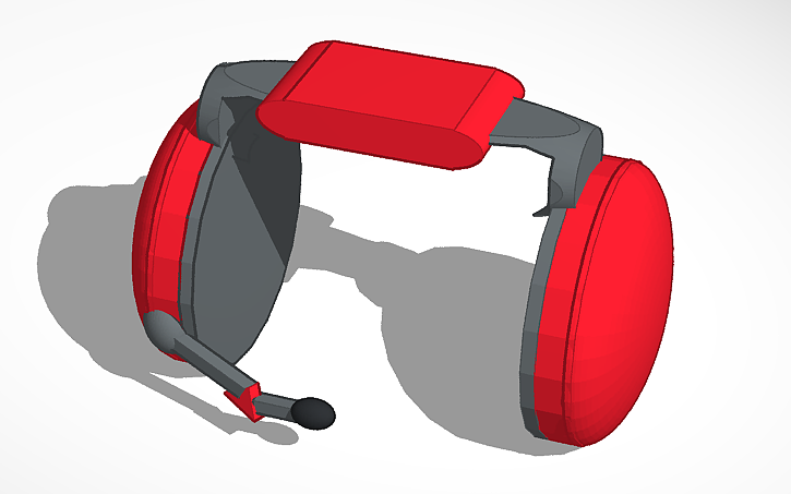 3d Design Charles Calvin Headphones Thsc Tinkercad 