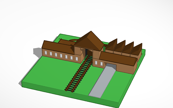 3D design Auschwitz - Tinkercad