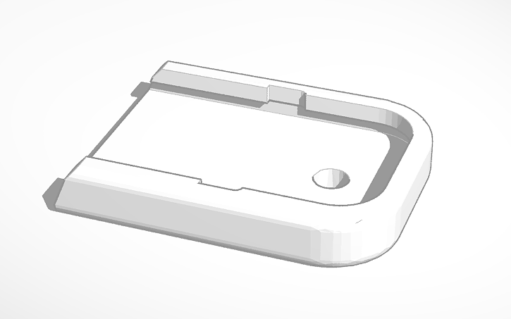 3D design PLATE - Tinkercad