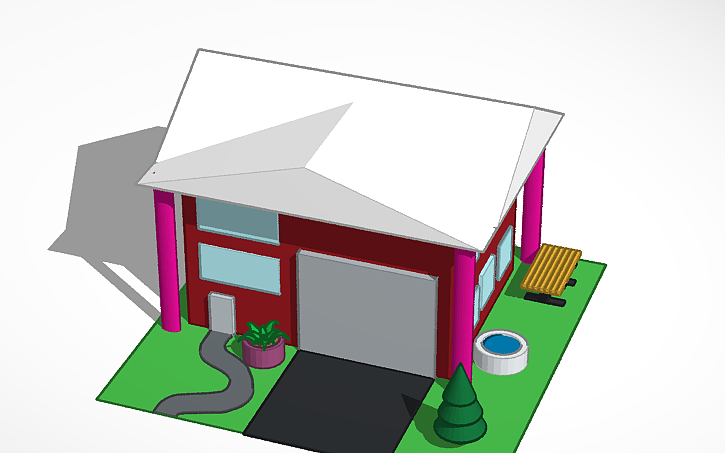 3D design My House | Tinkercad