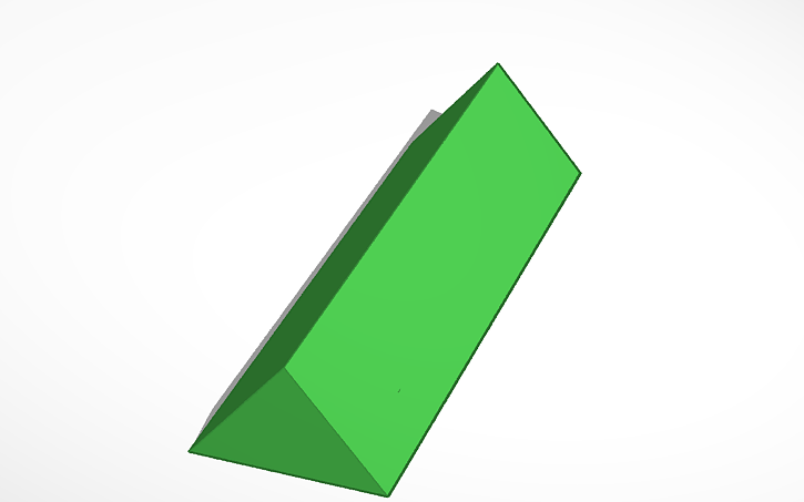 3D design Triangular Brick | Tinkercad