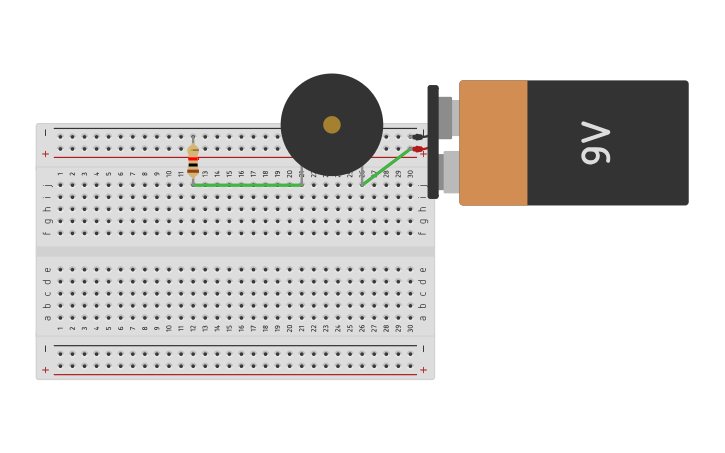 Circuit design Speaker - Tinkercad