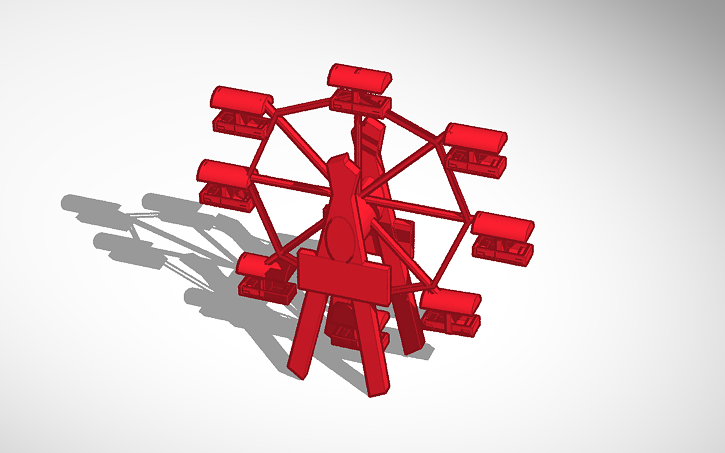 3D design Ferris Wheel | Tinkercad
