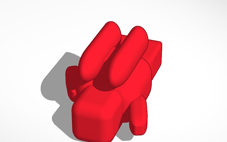 3D design Astro Bot - Tinkercad