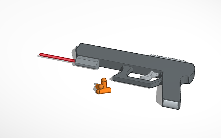 3D design Gun1 - Tinkercad
