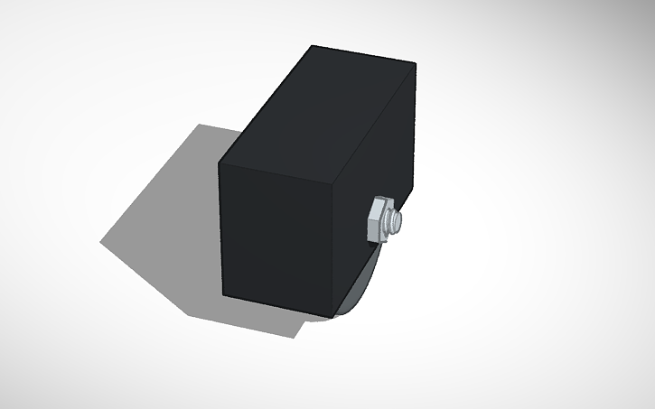 3D design Sliding Gate Wheel with Enclosure | Tinkercad