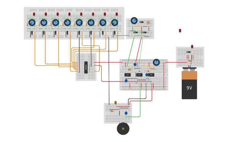 Circuit design Atari Punk Console - Tinkercad
