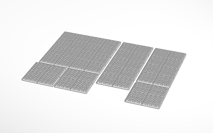 3D design Tech TIles - Tinkercad