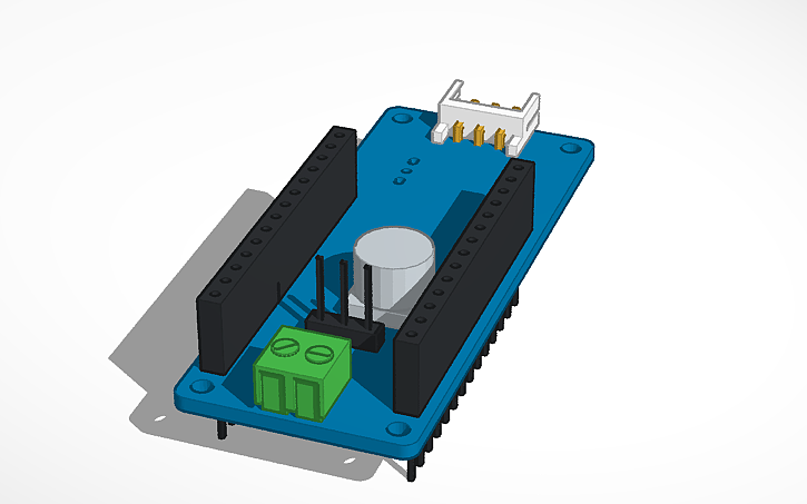 3d Design Dynamixel Shield For Arduino Mkr Series Tinkercad 4131