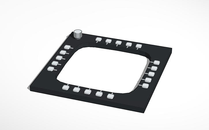 3D design MFD - Tinkercad