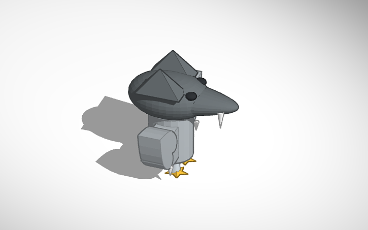 3D design bat | Tinkercad