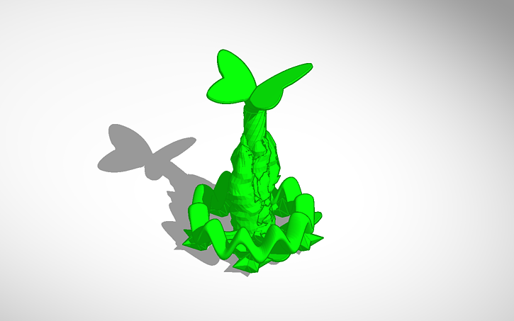 3D design Big Green MEsh | Tinkercad