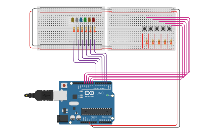 Circuit design Brave Duup - Tinkercad