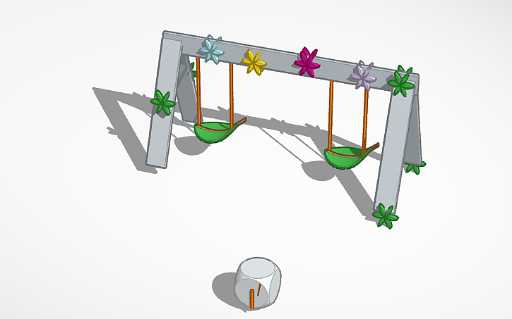 3D design Swing - Tinkercad