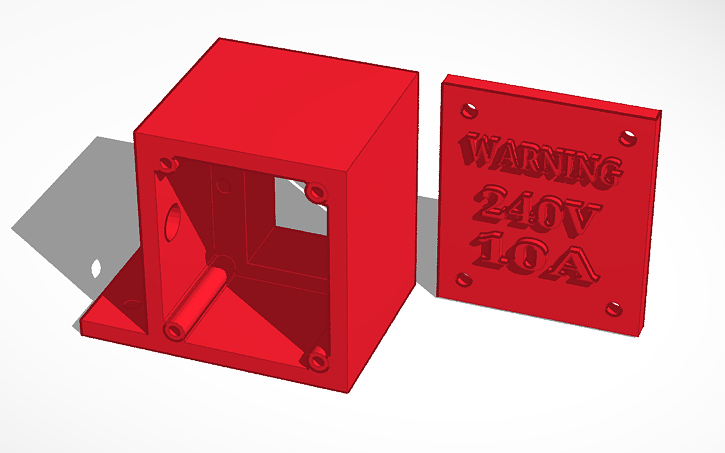 3D design FLSUN I3 Power Socket | Tinkercad