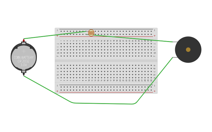 Circuit design LDR | Tinkercad