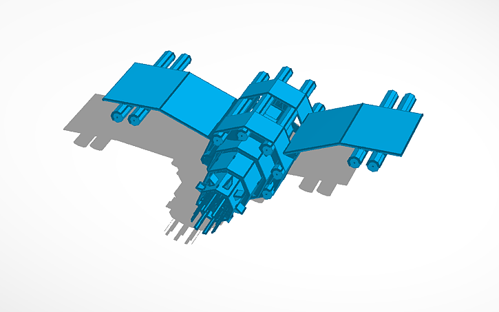 3D design Space Transport Ship | Tinkercad