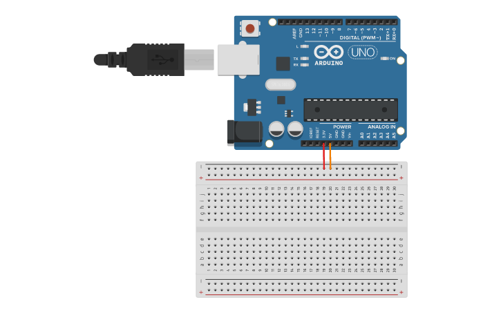 Circuit design Aula 01 - Exemplo01 | Tinkercad