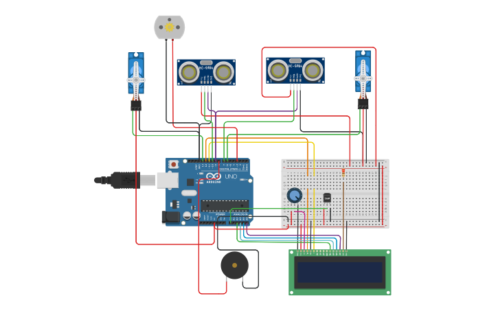 Circuit design embedded project | Tinkercad Circuit design embedded project | Tinkercad