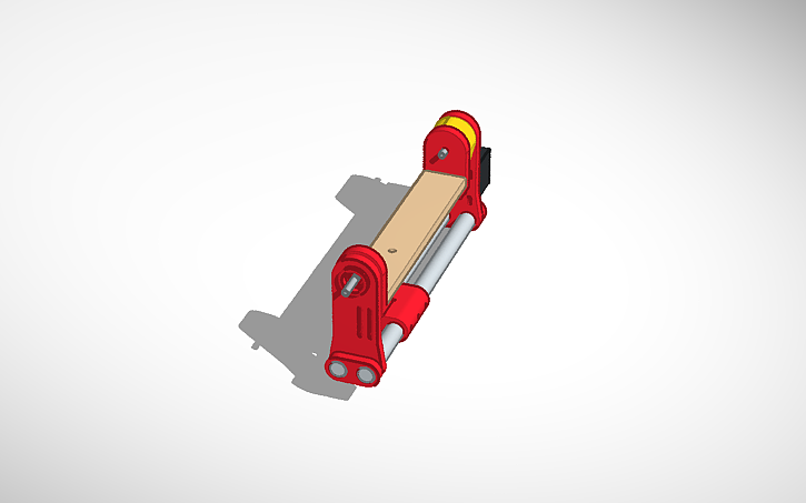 3D design Camera robot vertical movement - Tinkercad