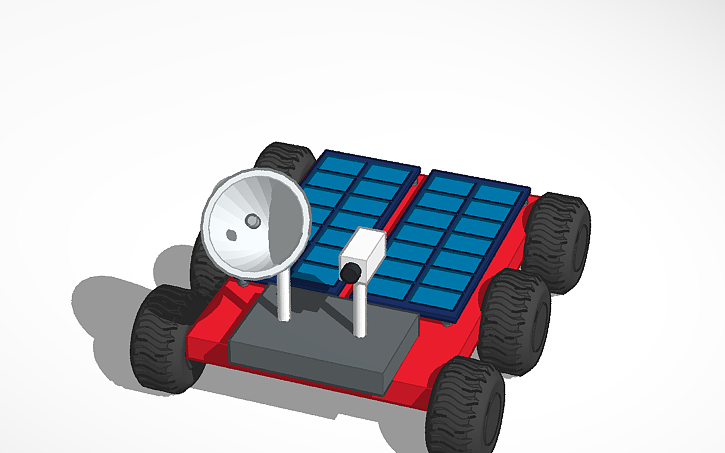 3d Design Robot Lunar Tinkercad