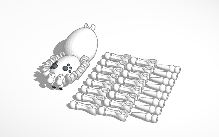 3D design Spider - Tinkercad