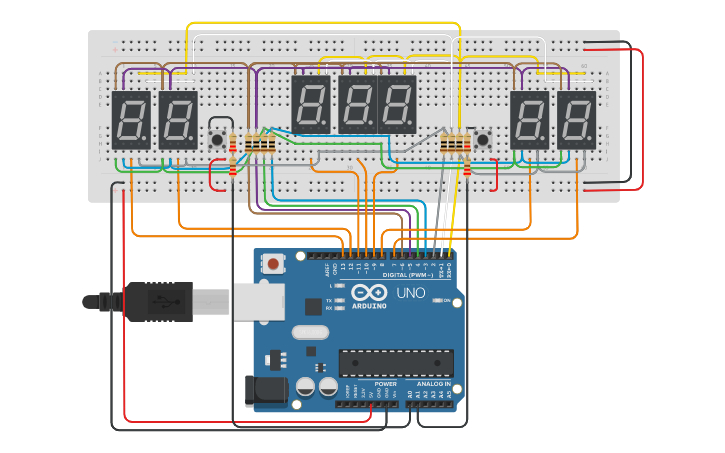 Circuit Design Atividade 04 Tinkercad