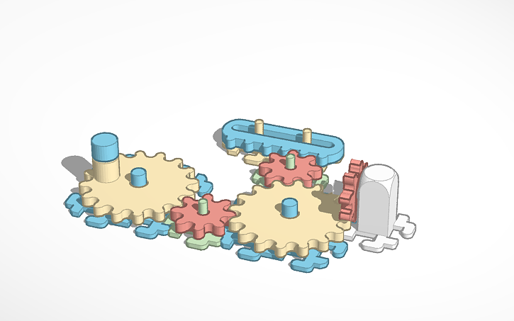 3D design Gear - Tinkercad