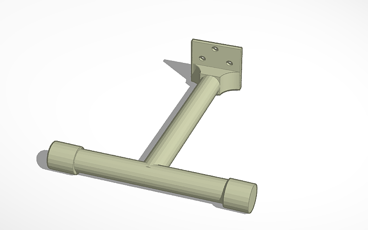 3D design First leg test | Tinkercad