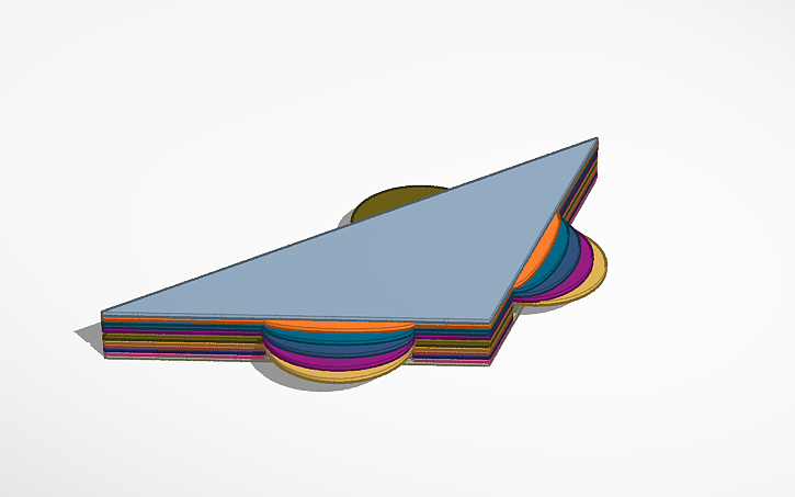 3D design Half kite and dart | Tinkercad
