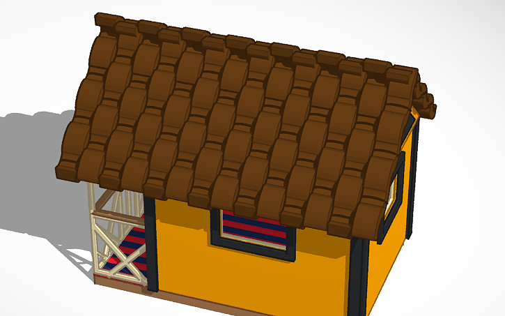 3D design ДОМ НА ДЕРЕВЕ 2018 Tree house - Tinkercad