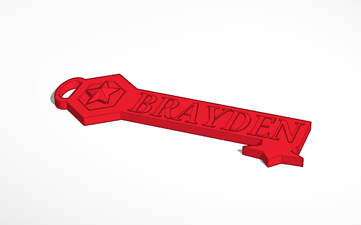 3D design Ryan Key | Tinkercad