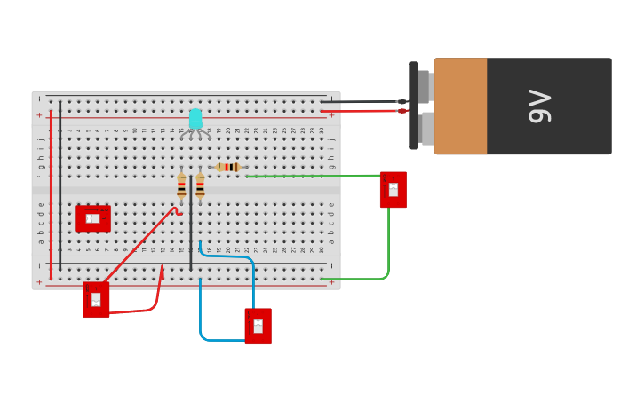 Circuit Design Error In Rgb Circuit Tinkercad