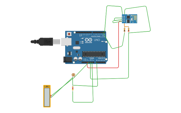 Circuit Design Lab 3 Wifi Module Esp8266 Tinkercad