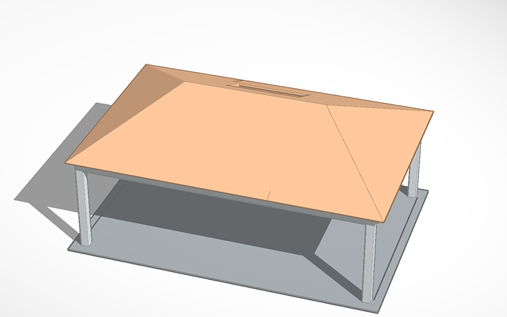 3D design Shade structure - Tinkercad
