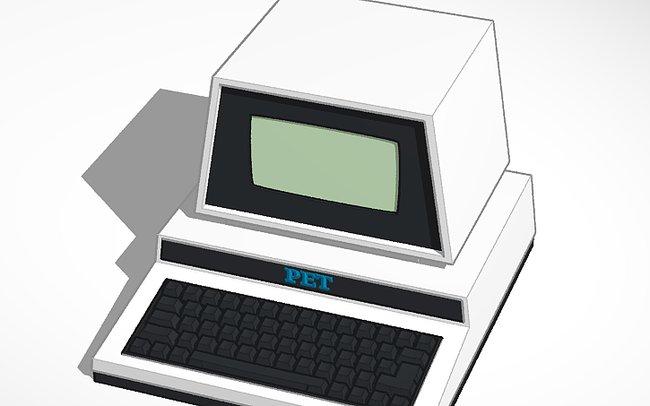 3D design PET Computer Pi/PC Project with 60% keyb 16:9 7" Screen ...