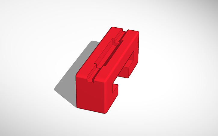 3D design Reed Switch Holder - Tinkercad