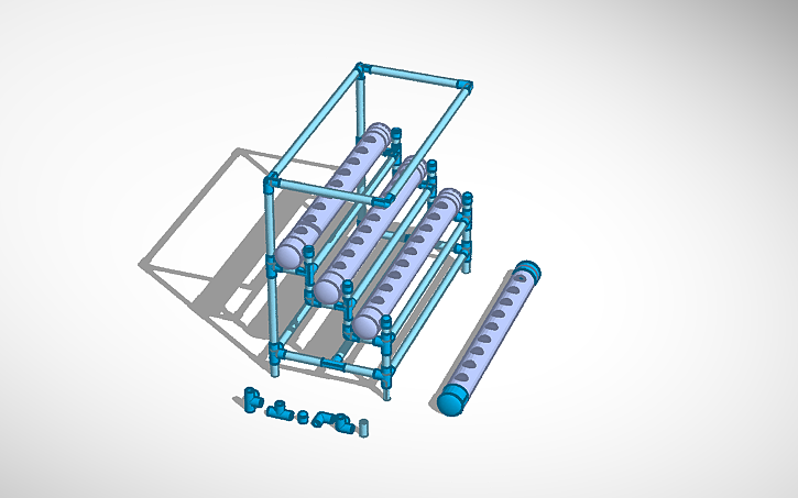 3D design Hydroponics | Tinkercad