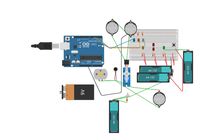 Circuit design Copy of Make it Glow - Tinkercad