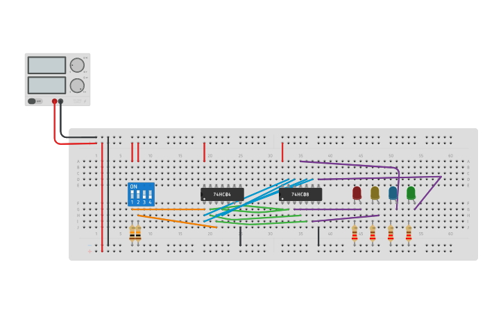 Circuit design Lab1 | Tinkercad