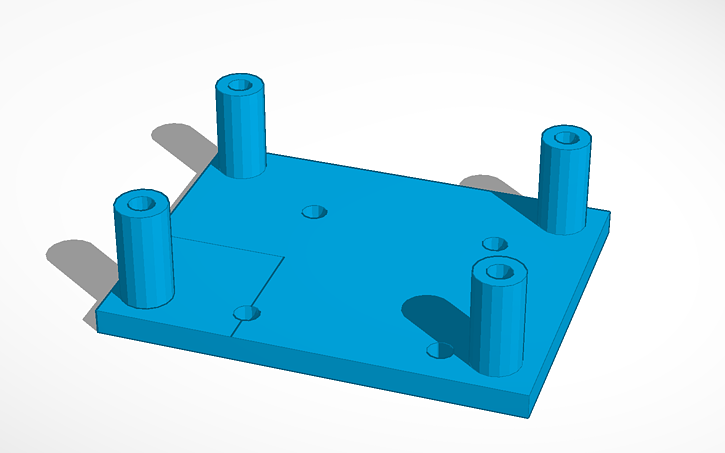 3D design SainSmart 2-Channel 5v Relay with holes for Slim RPi2 Case ...