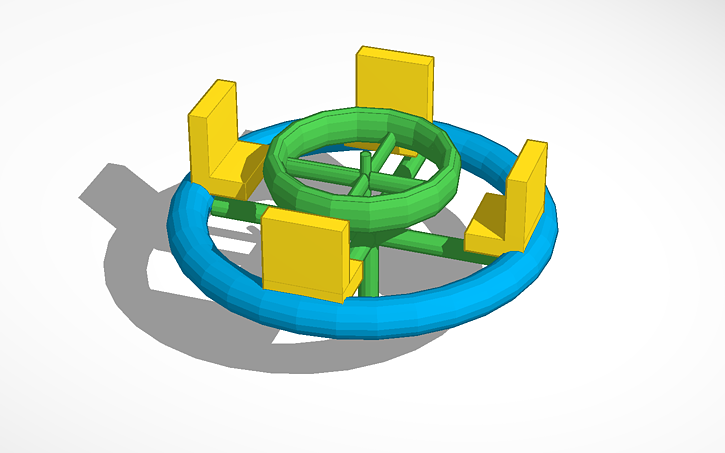 3D design КАРУСЕЛЬ - Tinkercad